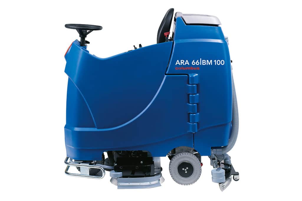 Floor sweeper ARA 66|BM 100 and industrial floor cleaning machines