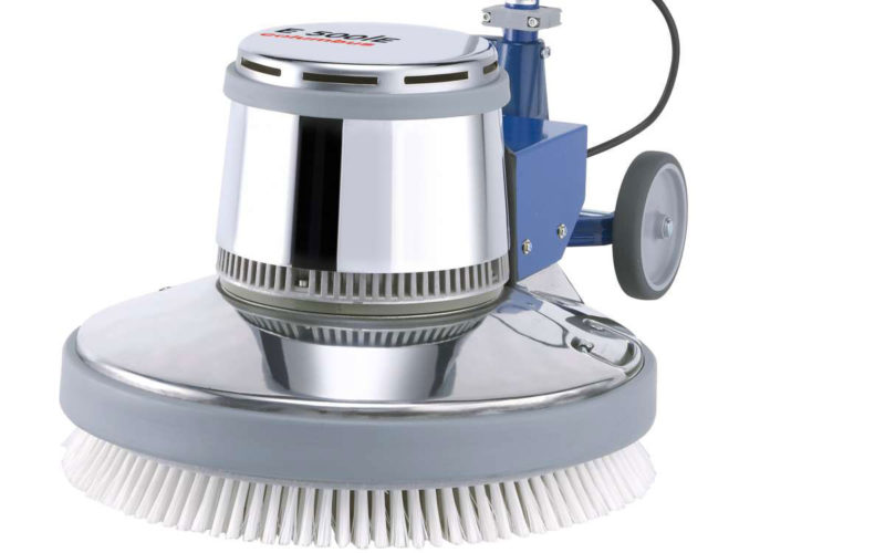 Single-disc scrubber E 500S and high quality cleaning machine for tiles