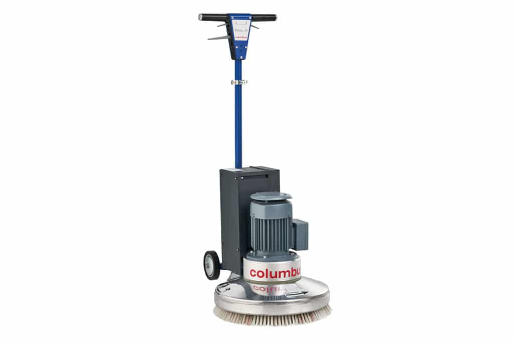 Wet cleaning machine E 505S ex and single disc floor cleaning machine