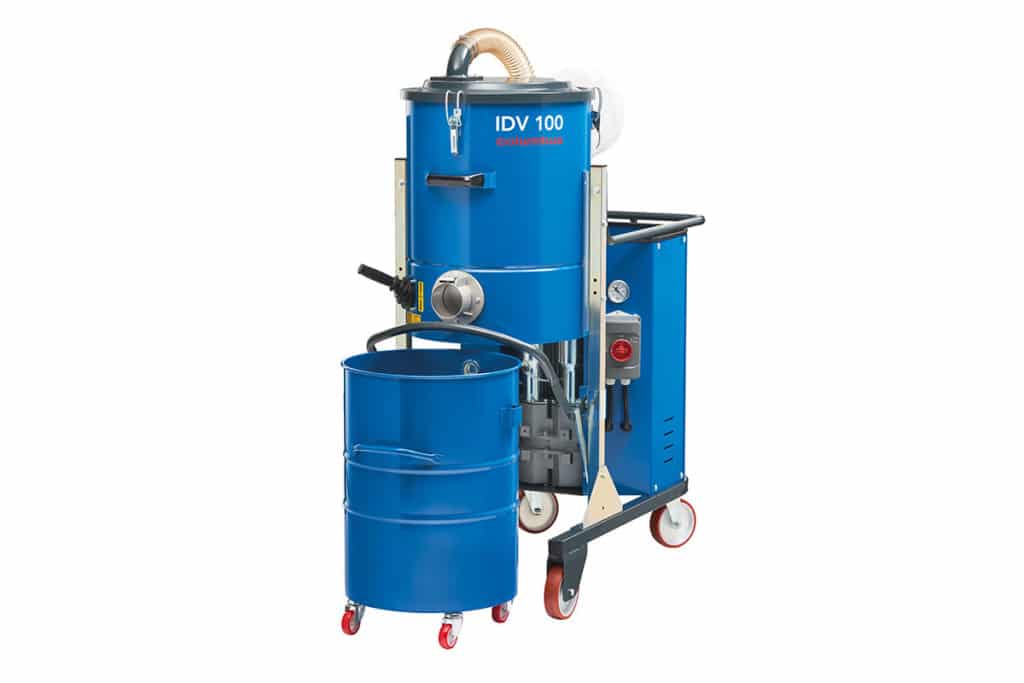 Dry vacuum cleaner IDV 100 our industrial dust vacuum cleaner