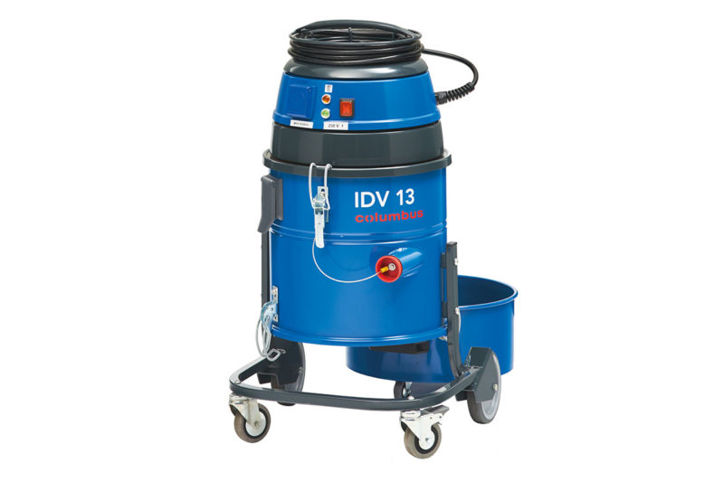 Dry vacuum cleaner IDV 13 a vacuum cleaner for industrial use