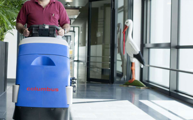 Small scrubber machine RA 55 | B 40 by columbus cleaning machines