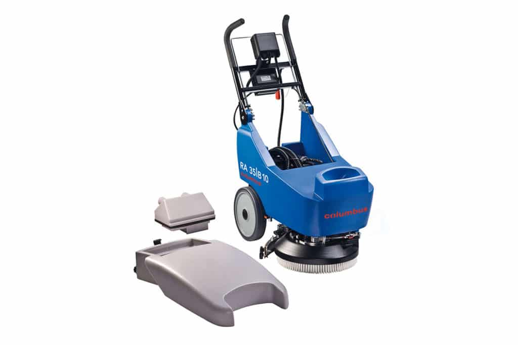 Walk behind scrubber RA 35 | K 10 and industrial cleaning