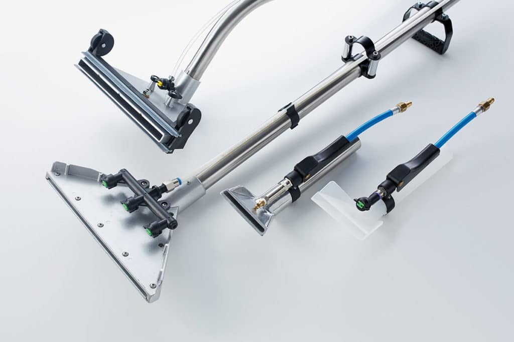 Spray extraction machine SX 44 and high standard wet dry vac