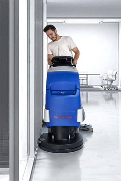 Columbus vacuum cleaners and industrial floor scrubbers