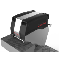 Escalator cleaning machines for use as escalator step cleaner