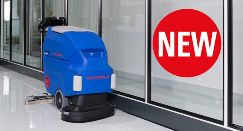 Escalator cleaning with our Step 110 stair cleaning machine