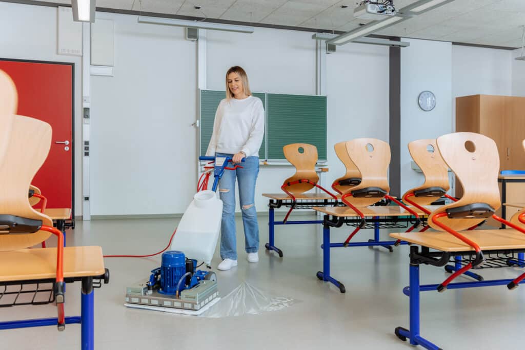 X 500 columbus Exzenter Reinigungsmaschine