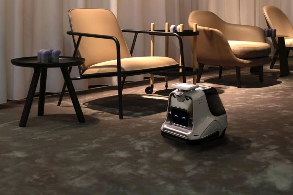 Zaco X 1000 Autonomer Kehrsaugroboter