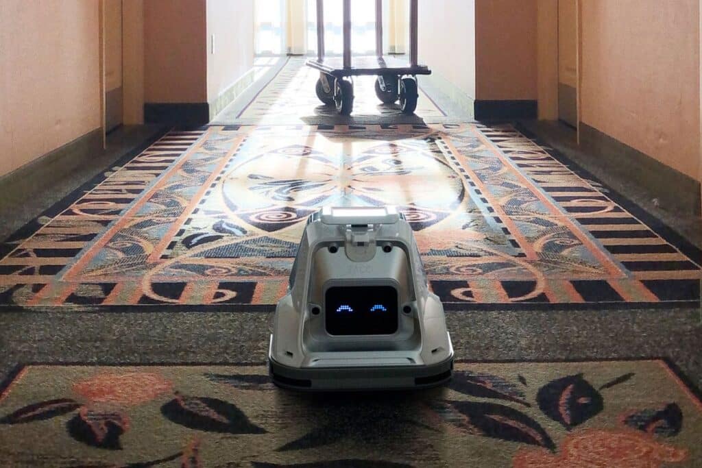 Zaco X 1000 Autonomer Kehrsaugroboter