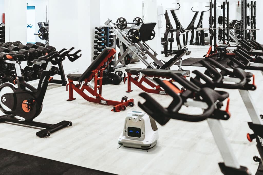 Zaco X 1000 Autonomer Kehrsaugroboter