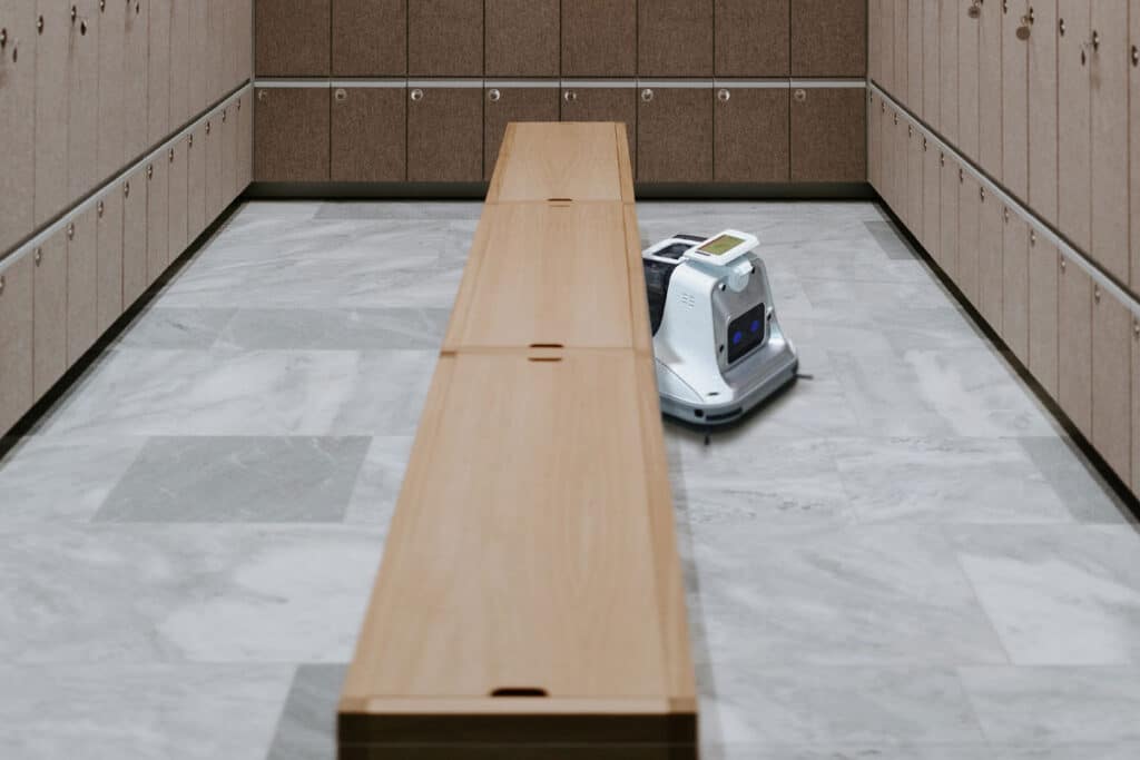 Zaco X 1000 Autonomer Kehrsaugroboter