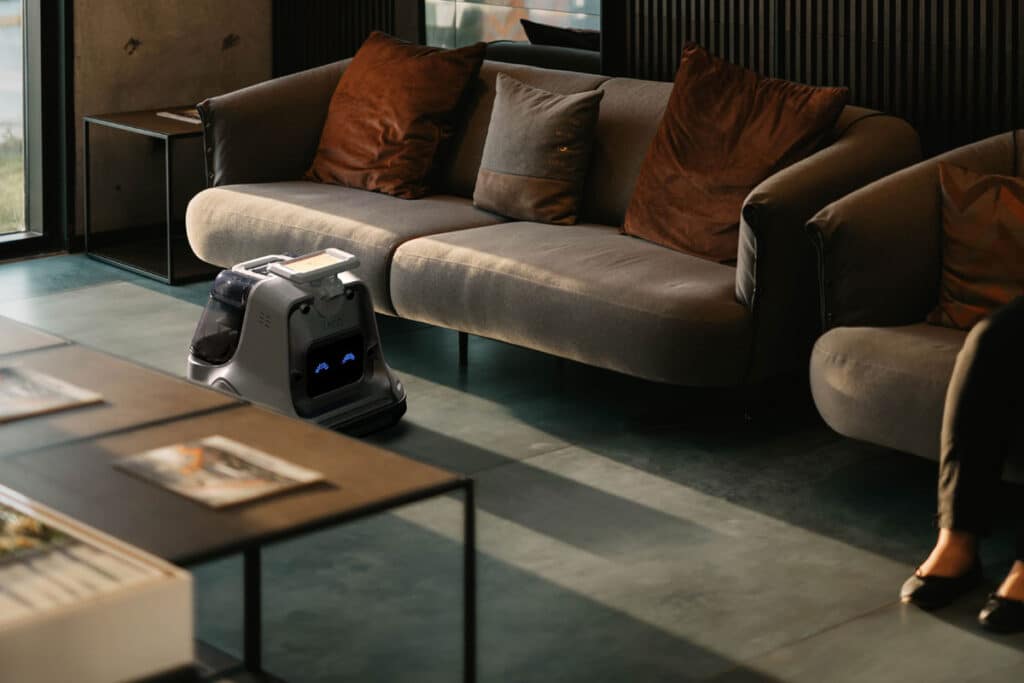 Zaco X 1000 Autonomer Kehrsaugroboter