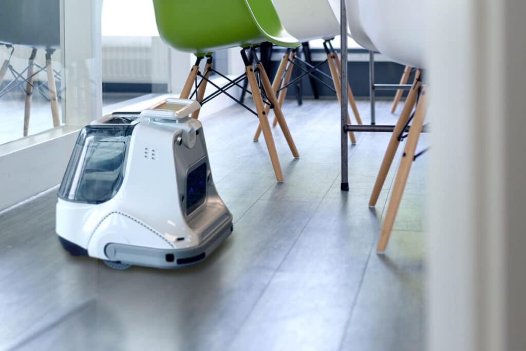 Zaco X 1000 Autonomer Kehrsaugroboter