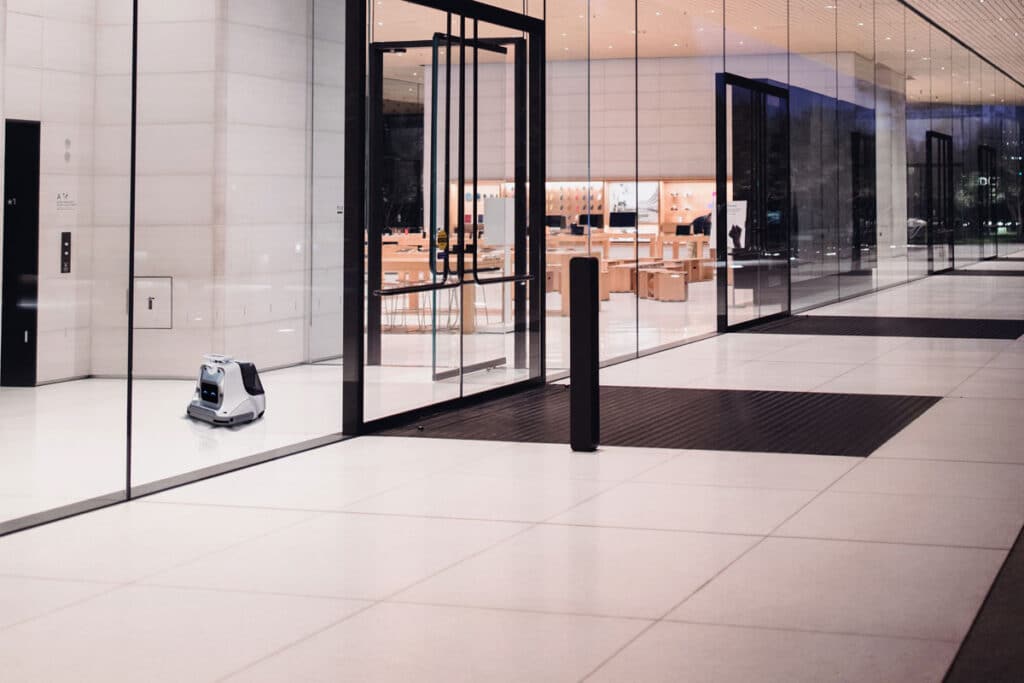 Zaco X 1000 Autonomer Kehrsaugroboter